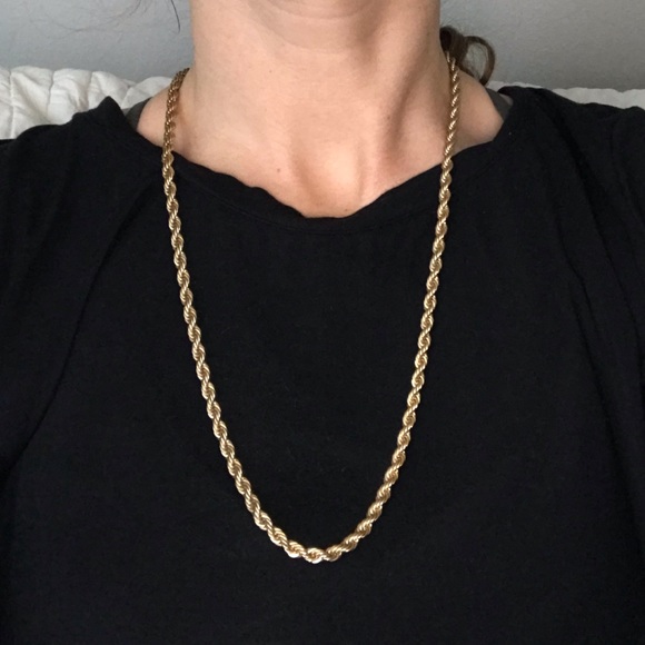 Jewelry | Vintage Braided Gold Necklace | Poshmark